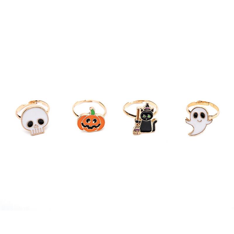 Halloween Spooky Wooky Rings Glow in the Dark – La Fiesta de Olivia