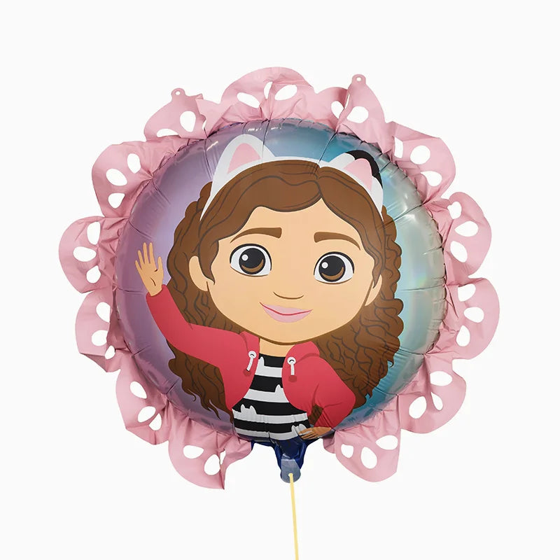 Globo Foil Redondo 'La Casa de Muñecas de Gabby' – La Fiesta de Olivia