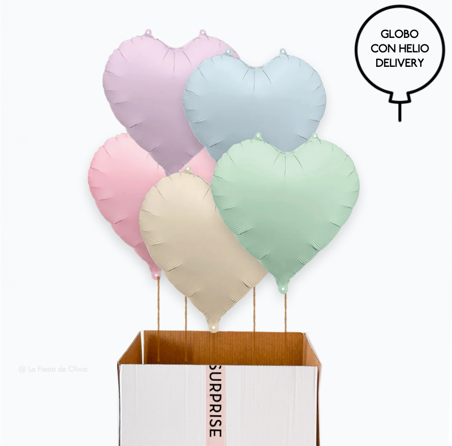 Globos corazón SWEET para techo hinchados – La Fiesta de Olivia