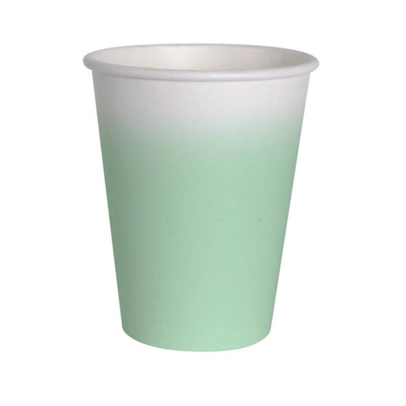 Gradient glass mint compostable / 8 pcs. – La Fiesta de Olivia