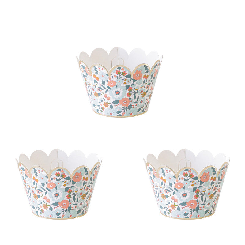 Borde De Cupcake Azul