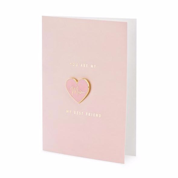 BEST MOM pin card – La Fiesta de Olivia